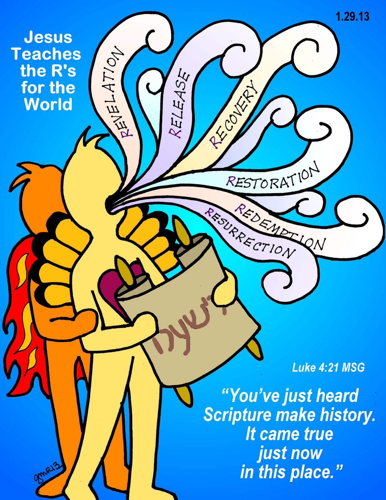 Scribbles, Scriptures, and the Spirit: GOSPEL OF LUKE: Chapter 4 ...