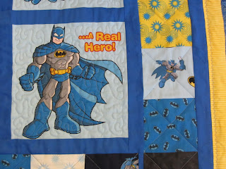 Quilters Workshop: Batman-Themed Quilt