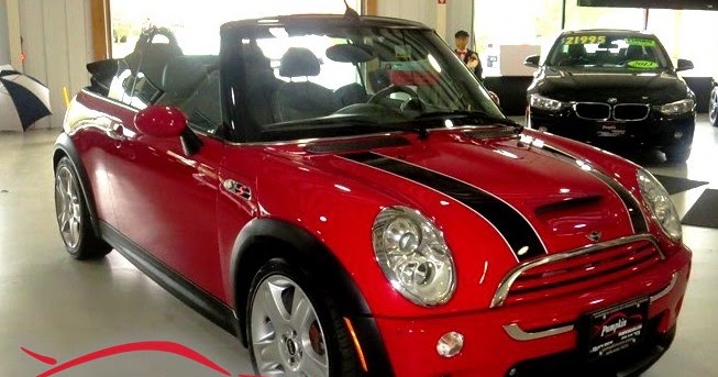 2005 MINI COOPER S CONVERTIBLE SPORT PACKAGE!!