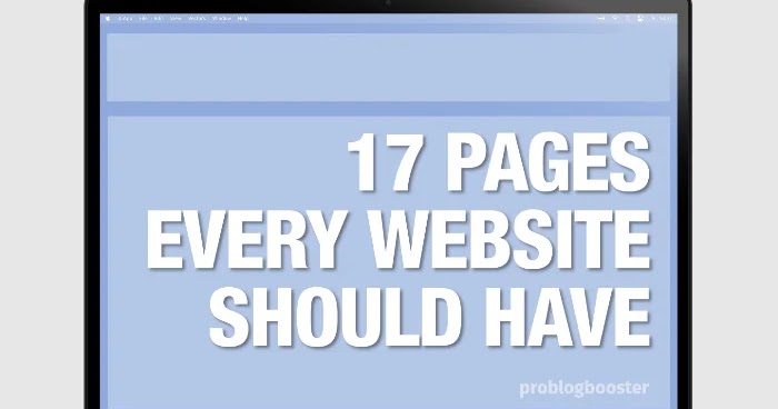 17 Most Important Pages Published on A Website [Google Checklist]