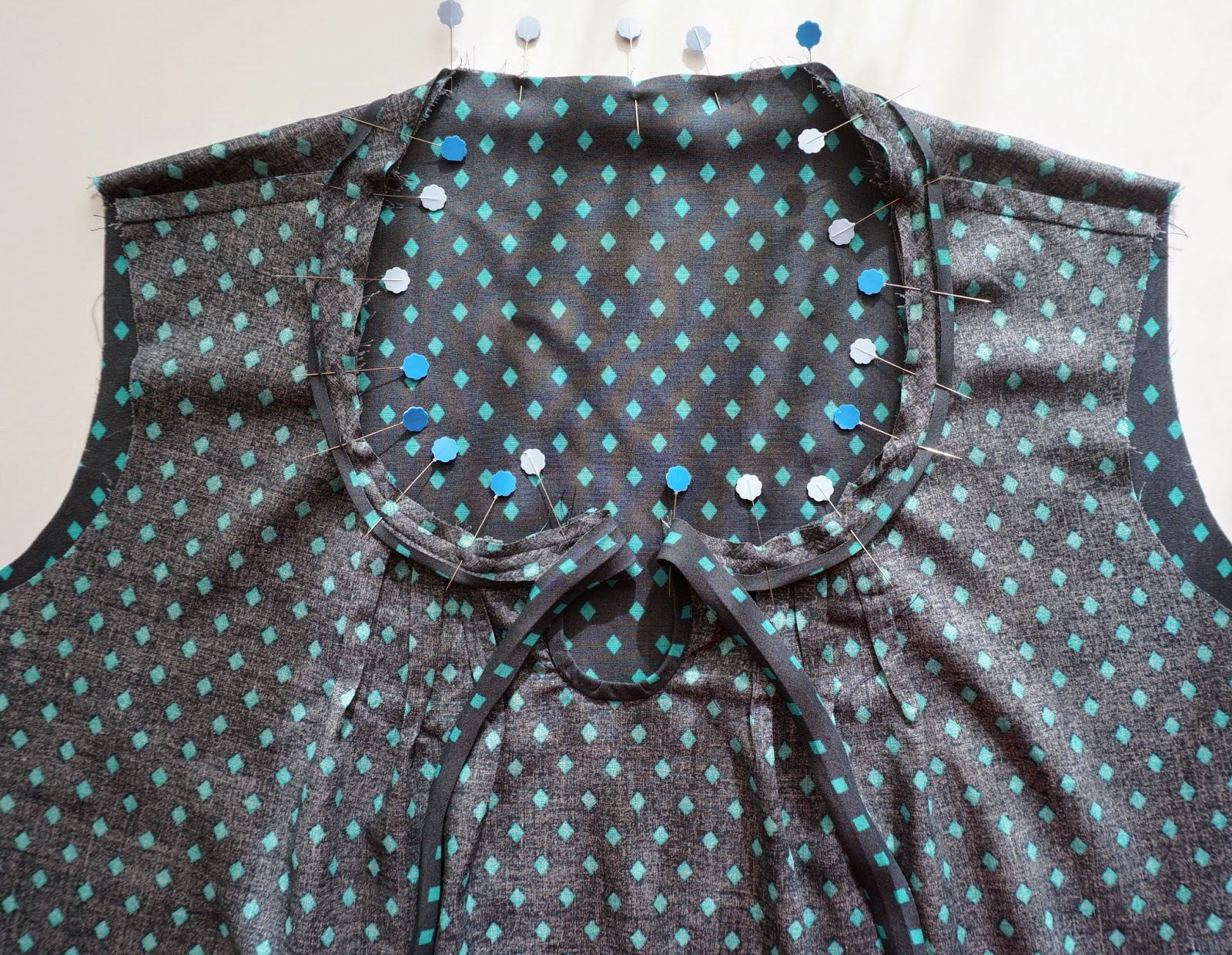 Charise Creates: Sewing Binding the Easy Way ~ The Anna Blouse Sew Along