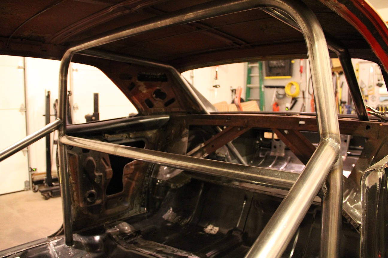 The making of Steve's 1966 Chevelle SS: 6 pt roll bar complete!