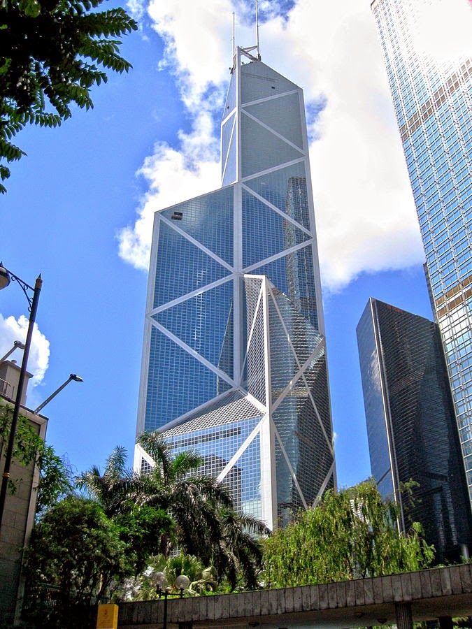 Bangunan Pencakar Langit: Menara Bank of China, Hongkong