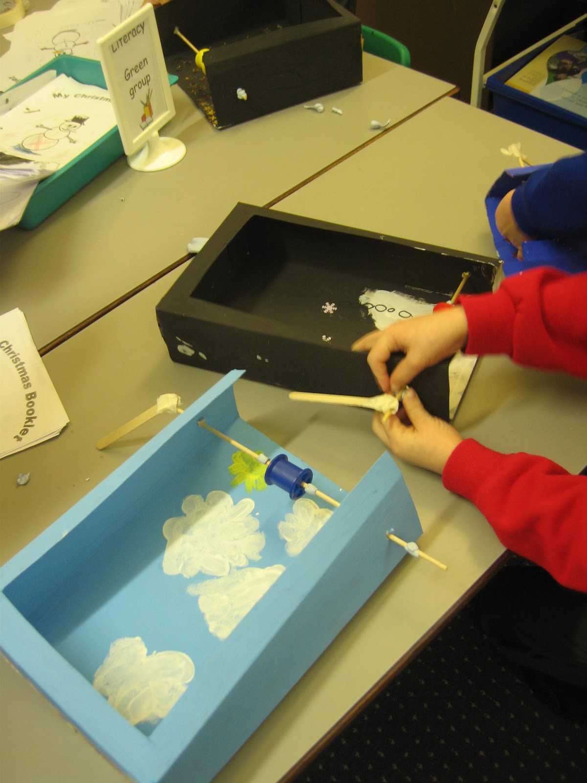 Year 2 blog at Featherbank: Design Technology: Winding Mechanisms