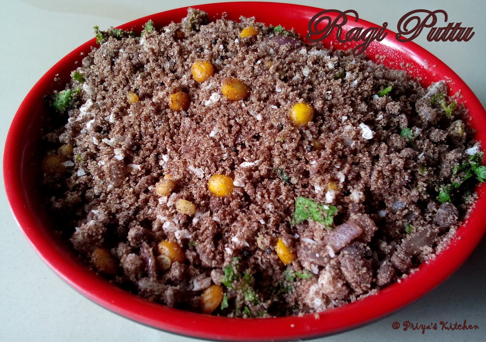 Classic Cooking: Ragi Puttu | Finger Millet/Kezhvaragu Puttu