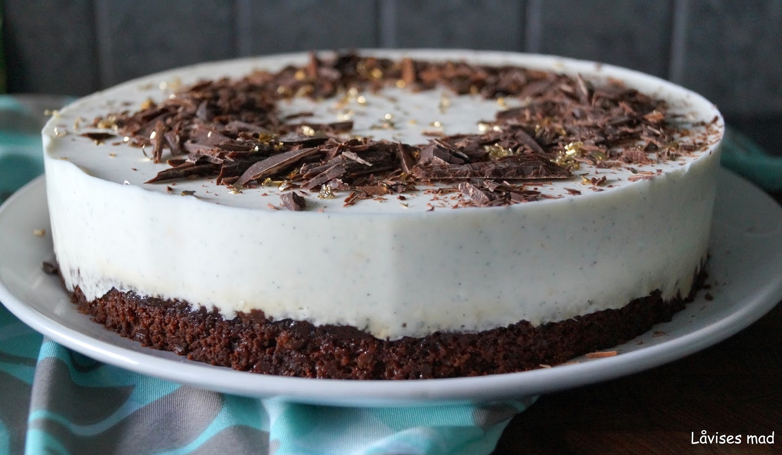 Låvises mad: Brownie med citronmousse