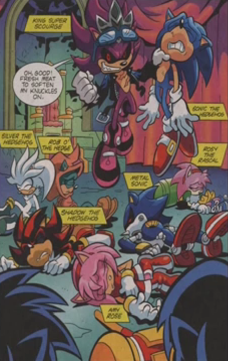 [Spoiler] Archie Sonic #196 ซุปเปอร์สเคิชจ์!!!