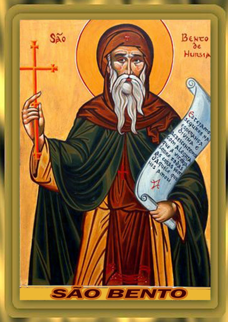 Paróquia S. Francisco de Assis e Sta. Clara: Hoje celebramos São Bento