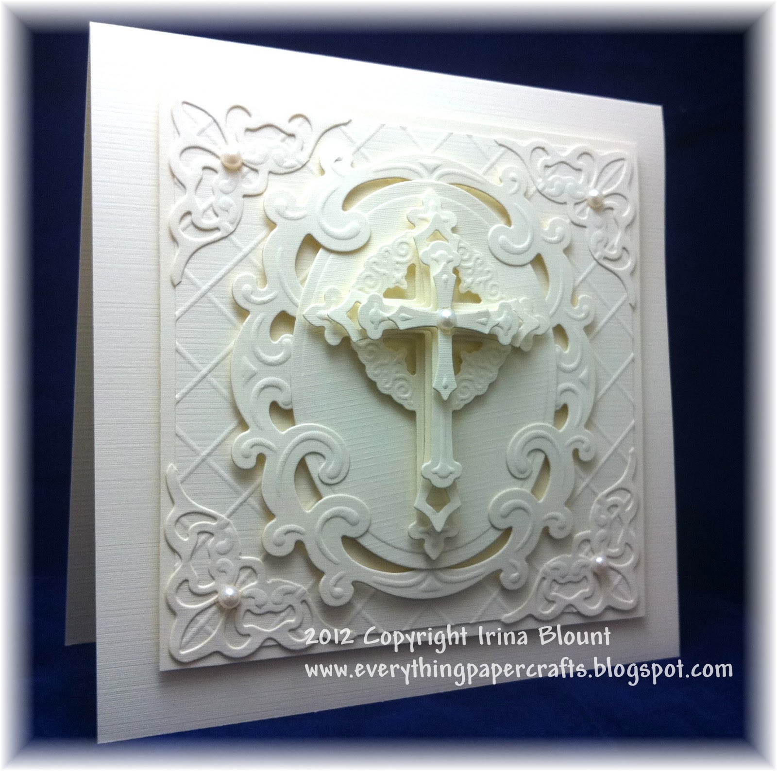 Everything Paper Crafts: Easter Cross