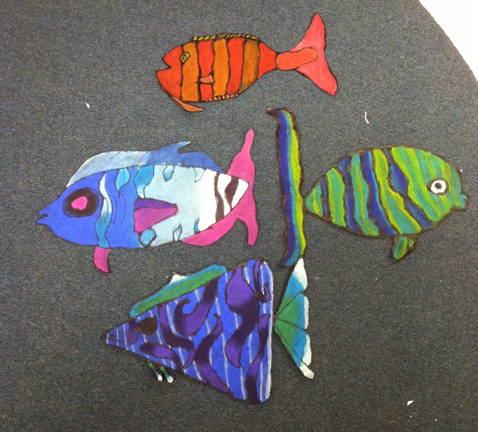 Wahoo for Art!: Something's Fishy in the Art Room