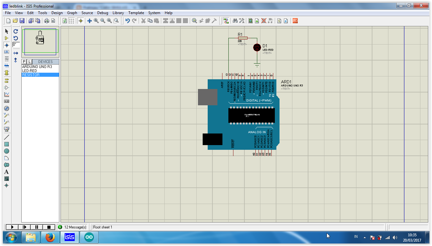CARA SIMULASI MIKROKONTROLER ARDUINO MENGGUNAKAN ISIS PROTEUS - LAB ...