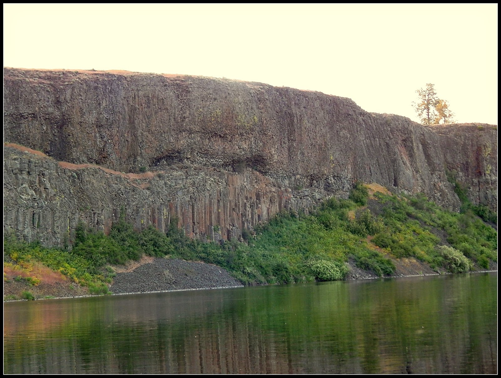 The Back Porch View: Hog Lake in the FIsh Trap BLM, WA