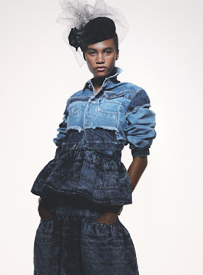 'Blue Crush' in British Vogue June 2019 by David Sims