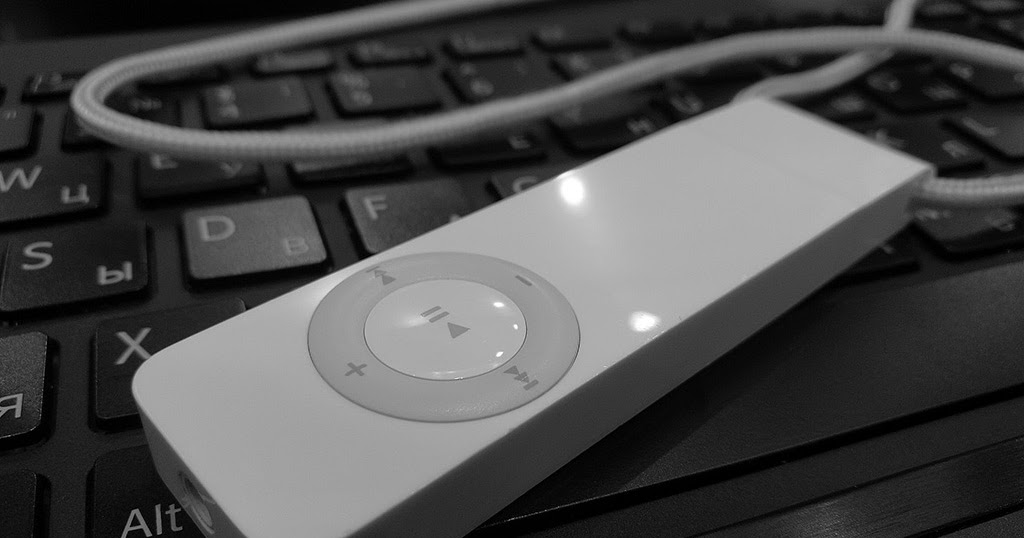 Backspace: Apple iPod shuffle (1st gen.)