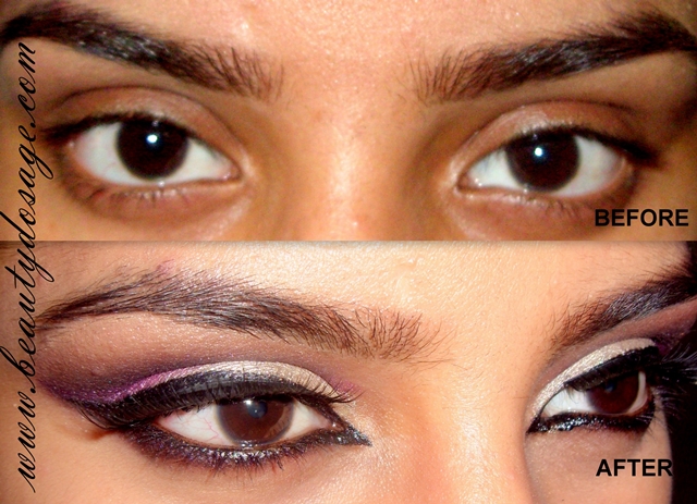 Tutorial Arabic Bridal Eye Makeup Beauty Dosage