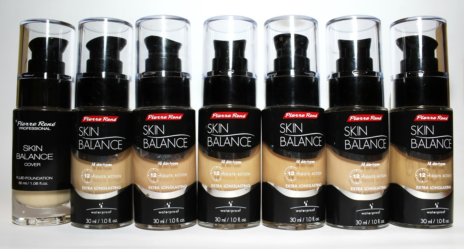 Wiktoria Gajewska: Podkład SKIN BALANCE od Pierre Rene PEŁNA KOLEKCJA 7 ...