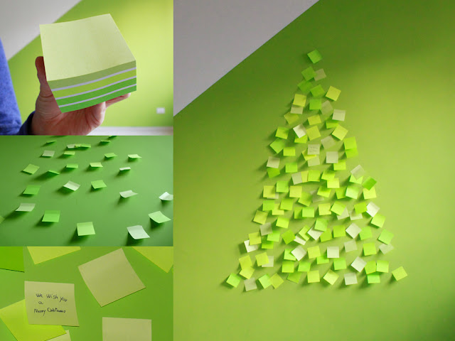 Cecilia Felli ... designer: Post-it Christmas Tree