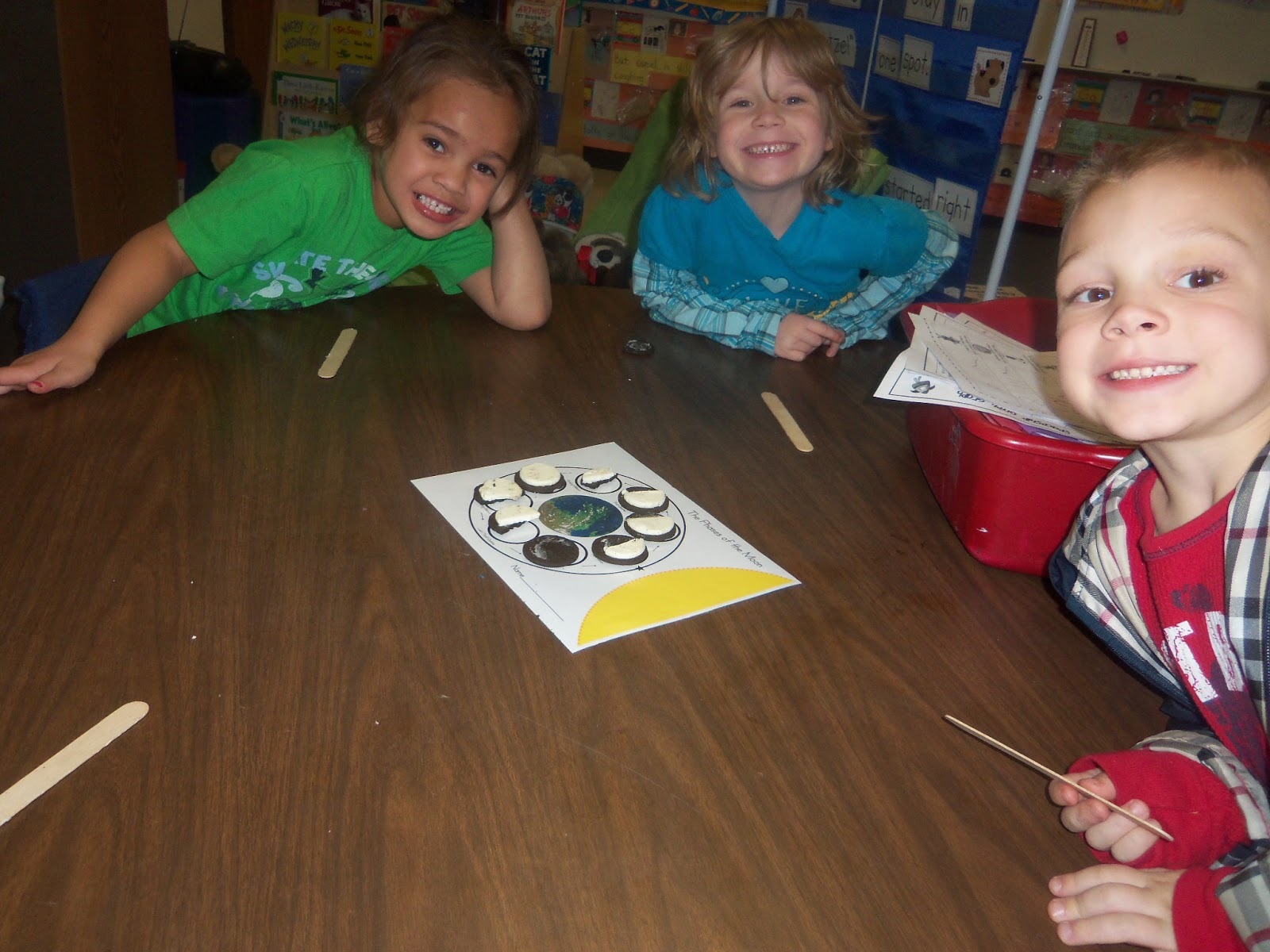 Mrs. Wood's Kindergarten Class: Moon Phases