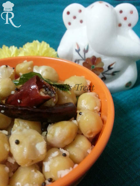 Rani's Treat: White Channa Sundal