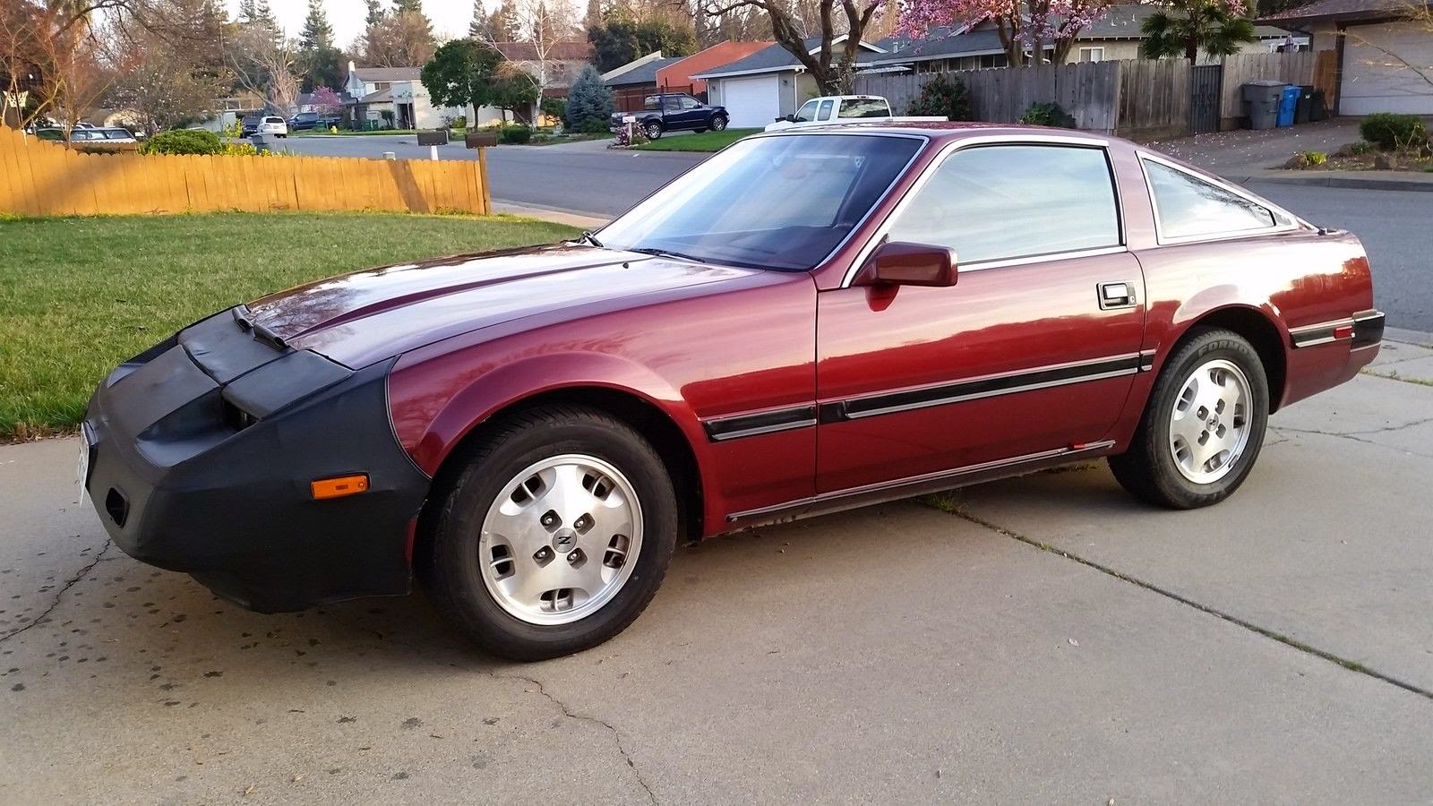 5k: Red on Red: 1984 Nissan 300ZX - DailyTurismo