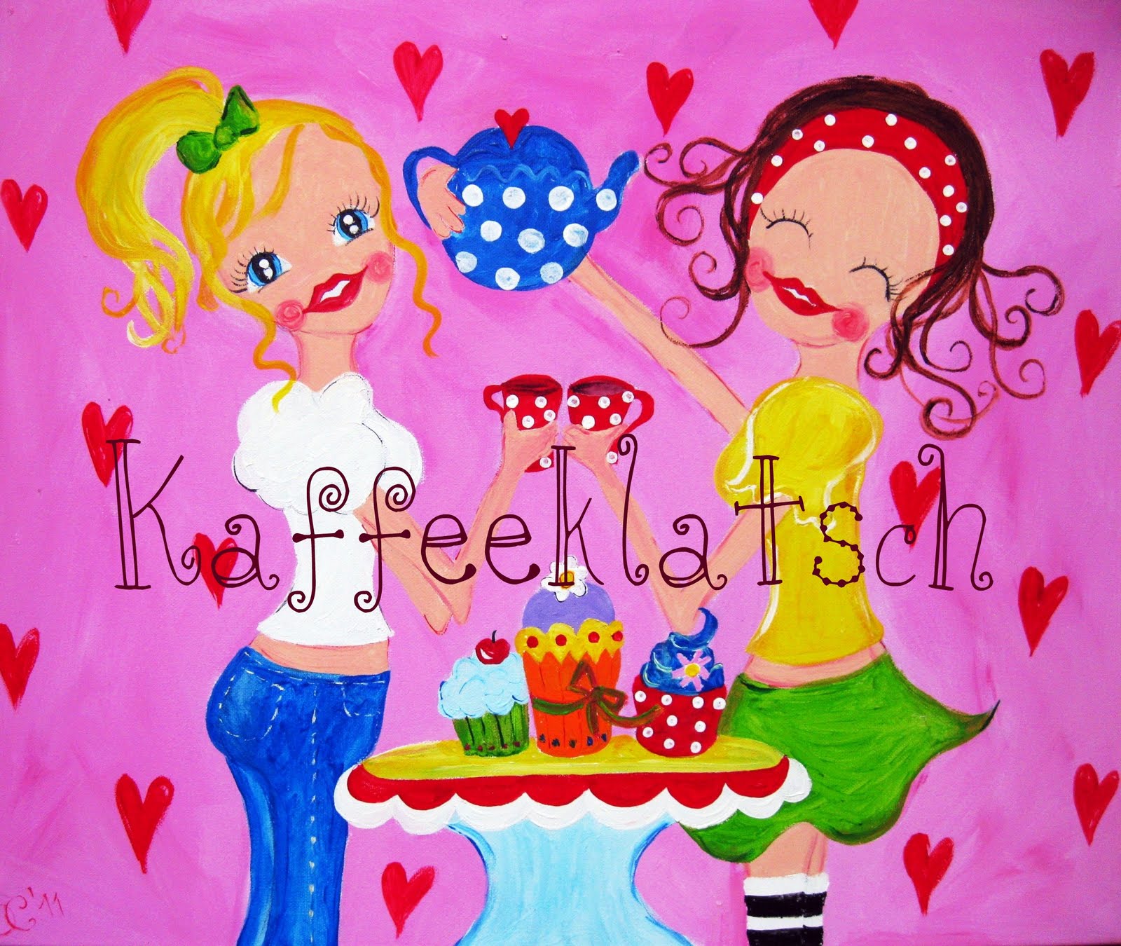 KITSCH deluxe: 5. kitschig♥herzallerliebster Kaffeklatsch