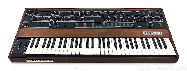 MATRIXSYNTH: Sequential Circuits Prophet V Rev 3.3 SN 4623