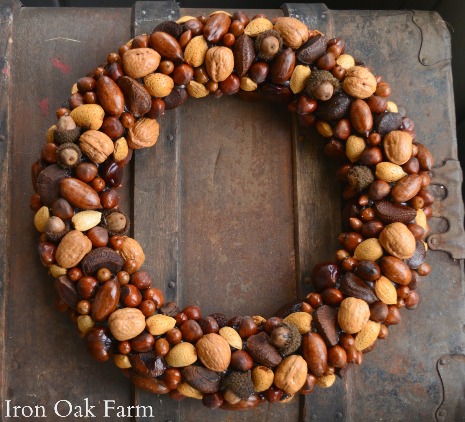 Iron Oak Farm: Nut Wreath