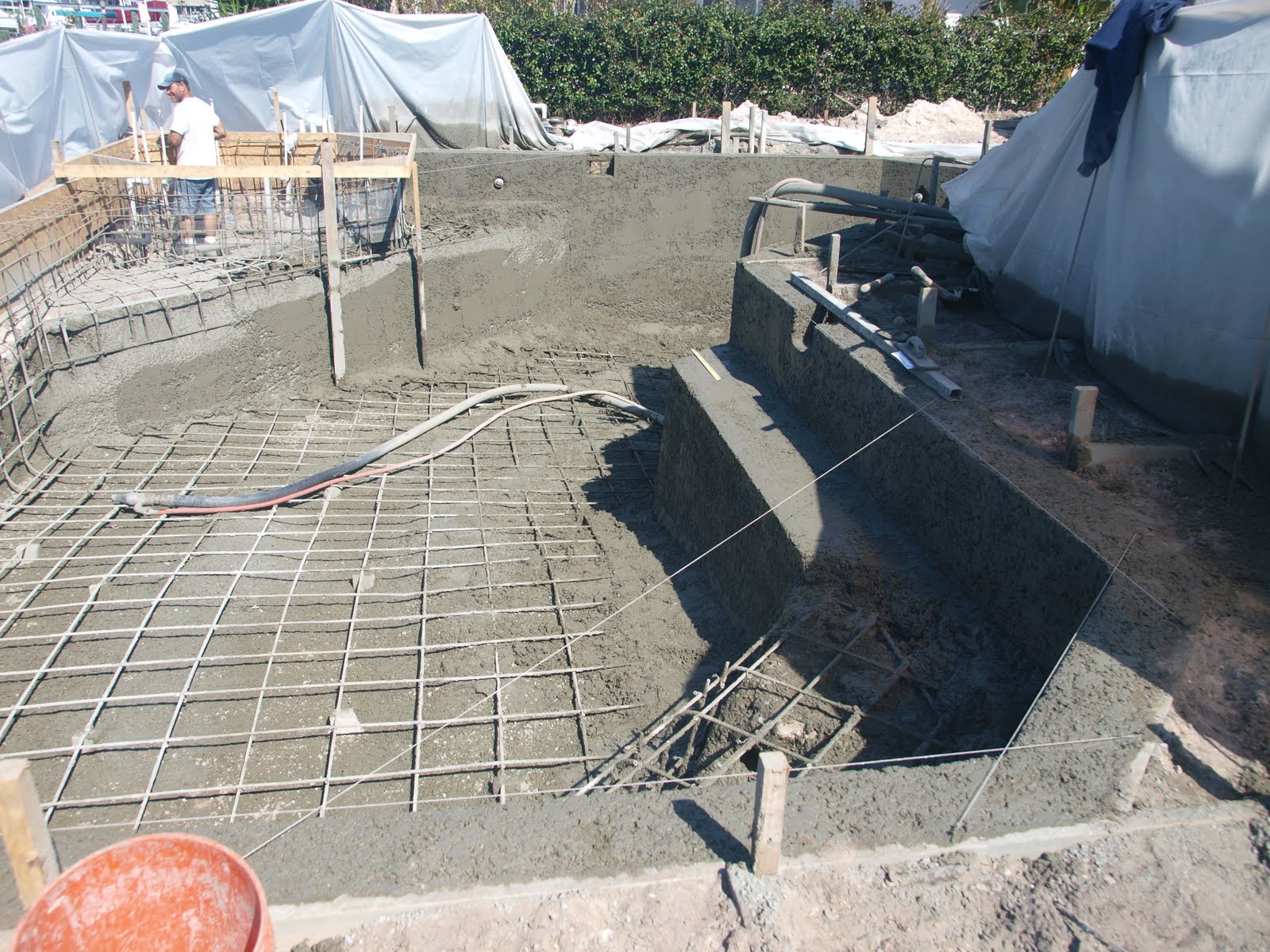 The New Blue Pool: Shotcrete Complete