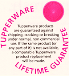 Tupperware: Planning Chart