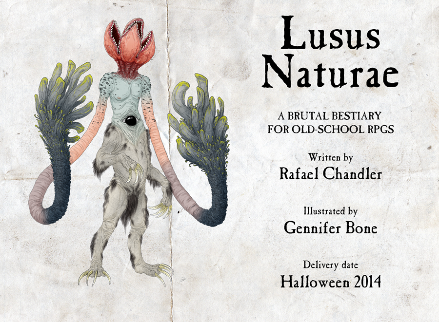 The Necromantic Halfbreed: Lusus Naturae