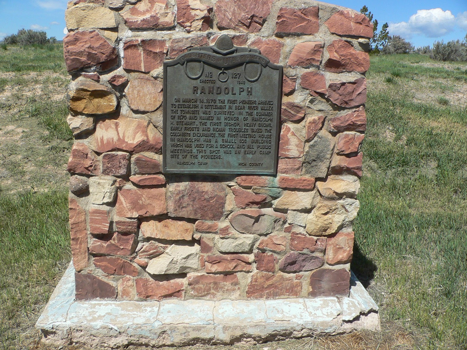 Ancestral Ties: Memorial Day, May 27, 2013. Randolph, Utah family ...