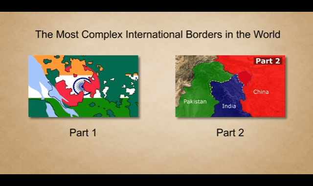 The Most Complex International Borders in the World Part 3 #Video ...