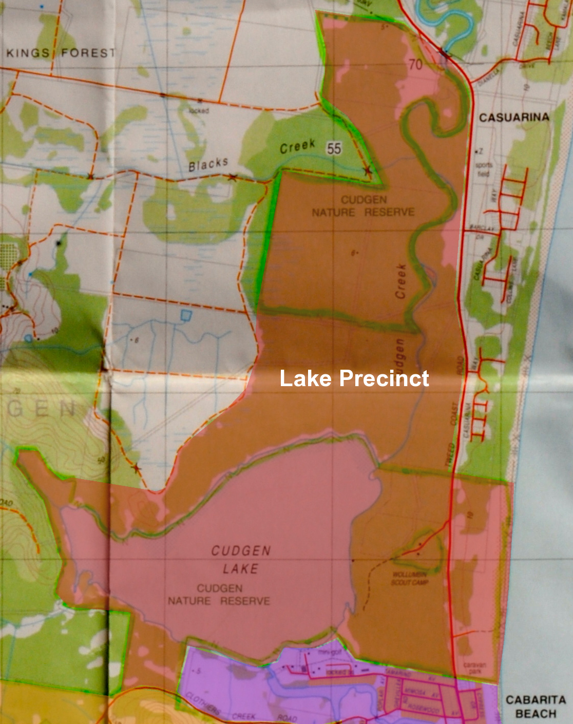 Caba Trails: Cudgen Lake Precinct Trails Info