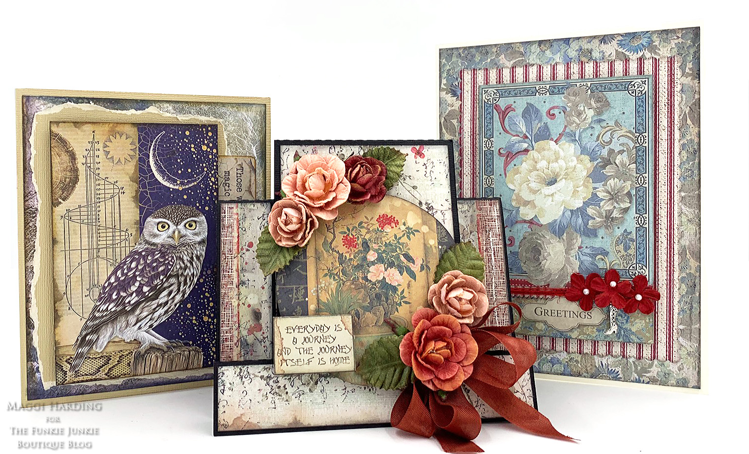 TFJB Inspiration Ave: Saturday Showcase - Cards Made With Stamperia Papers