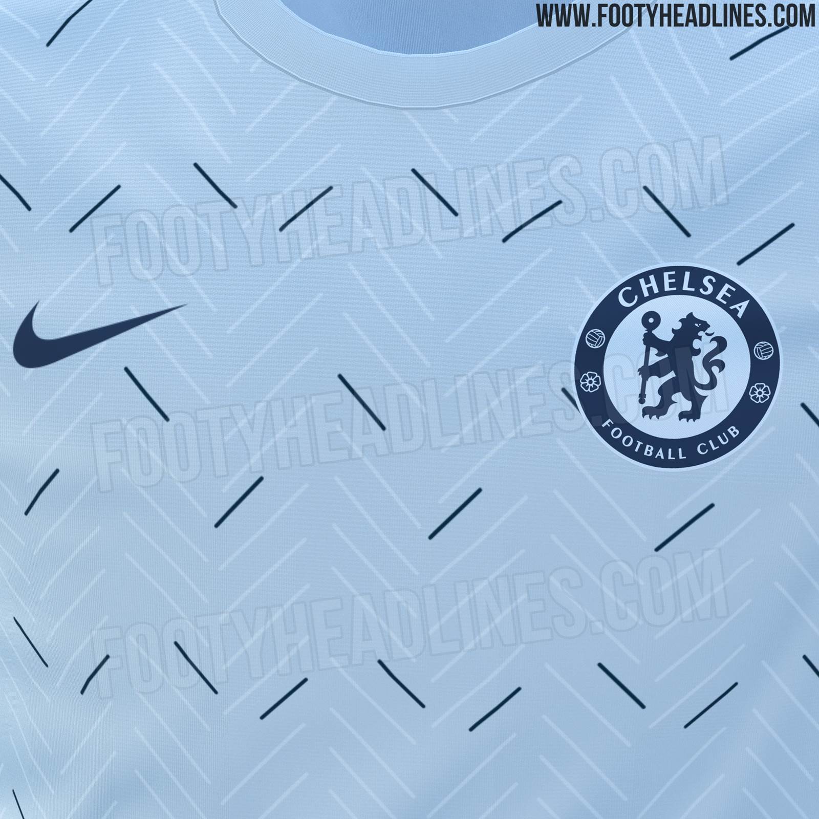 Chelsea 20-21 Pre-Match Shirt Leaked - Footy Headlines