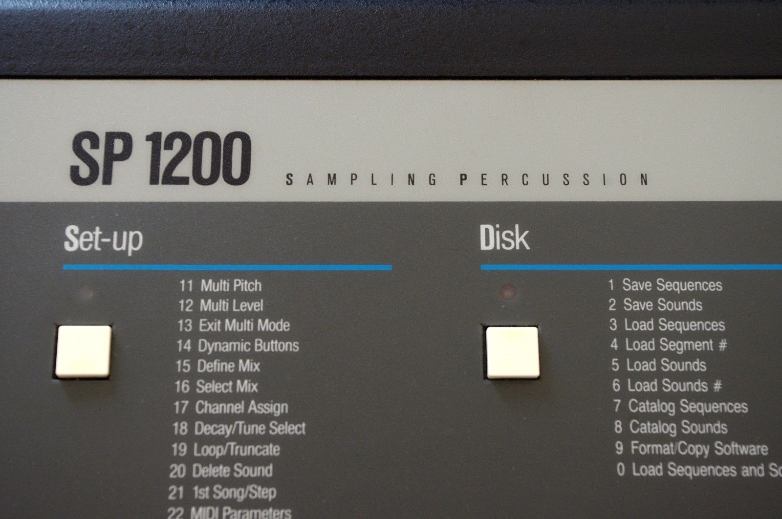 MATRIXSYNTH: Emu SP1200 SN 089503661