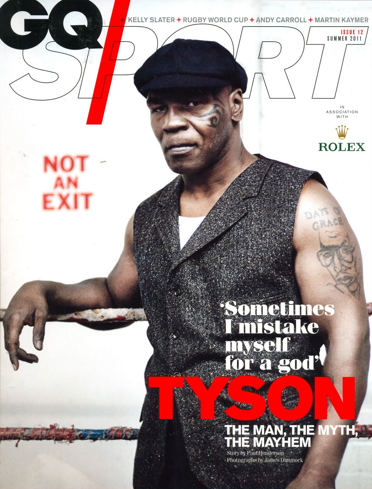 Quiksilver PR: Kelly Slater in GQ Sport Magazine