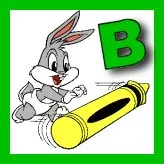 Alfabeto de Bugs Bunny bebé. - Oh my Alfabetos!