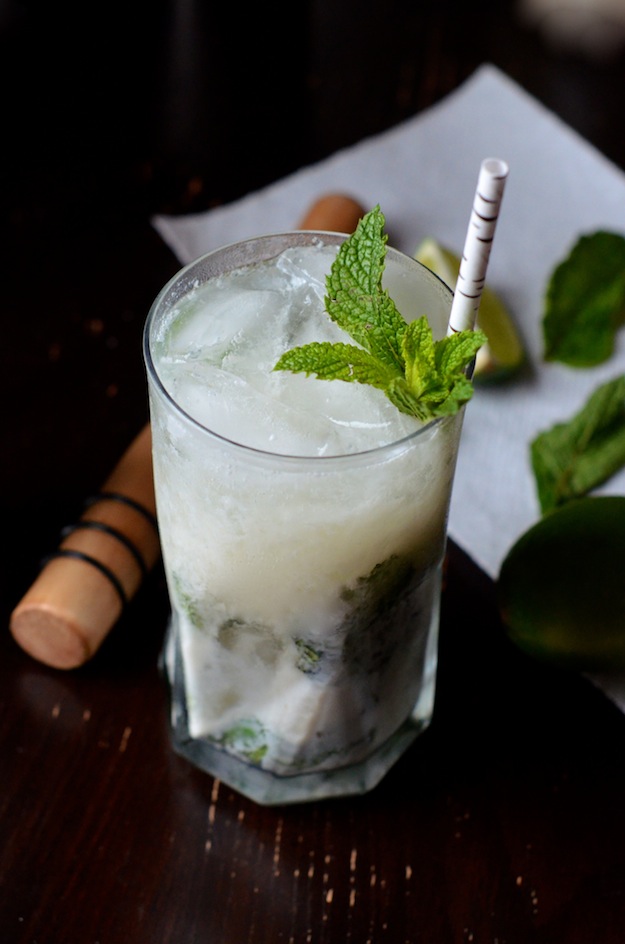 Coconut Milk Mojitos - Always Order Dessert