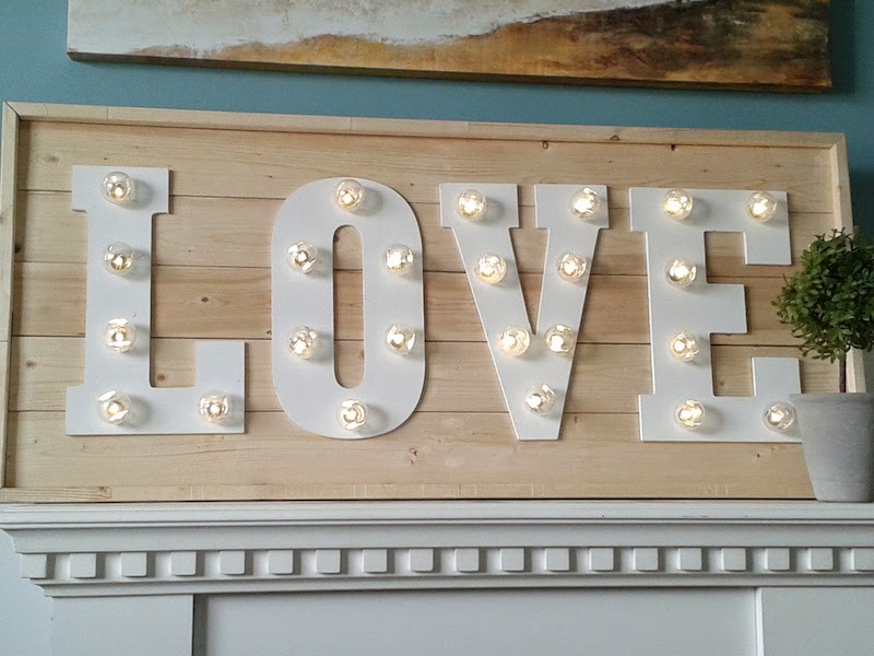 LOVE Marquee Sign | All Things Beautiful