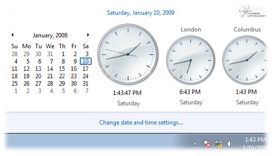 X-Stream Technologies: How to display multiple clocks in your desktop????