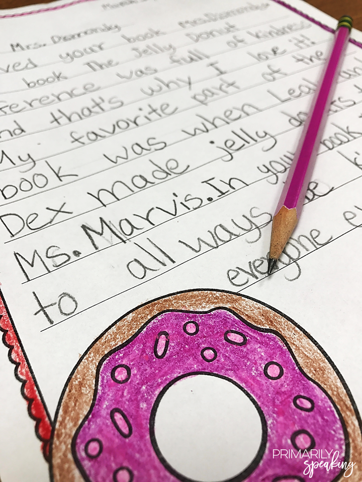 The Jelly Donut Difference {Teaching Kindness} | Primarily Speaking