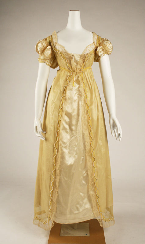 J. Rose Style: Design of the Times: Regency Era Dress
