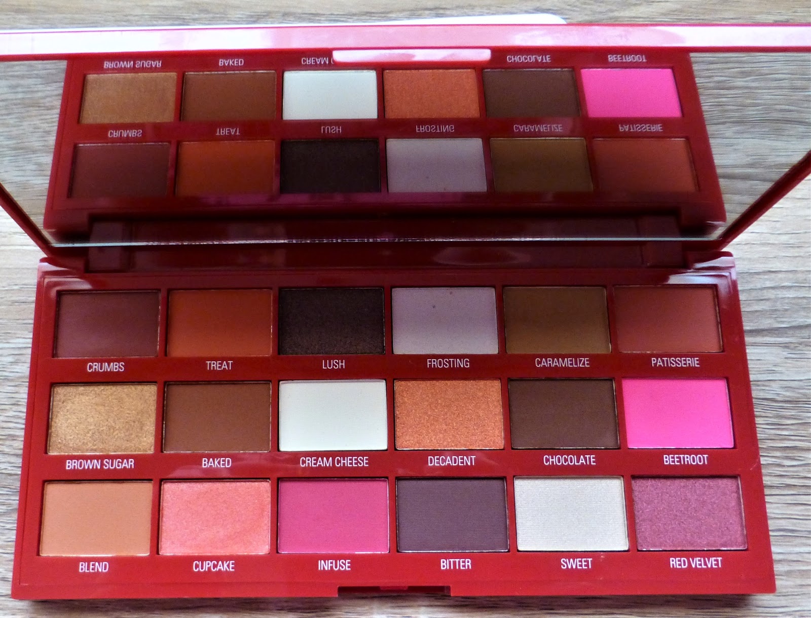 Revolution Makeup Red Velvet Palette