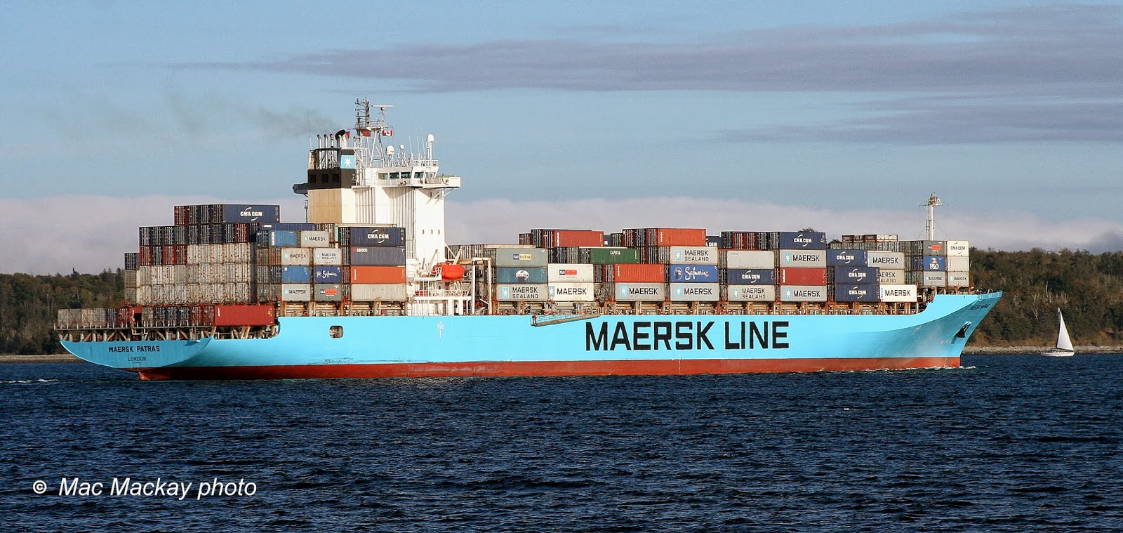 Shipfax: Maersk Patras - fresh paint