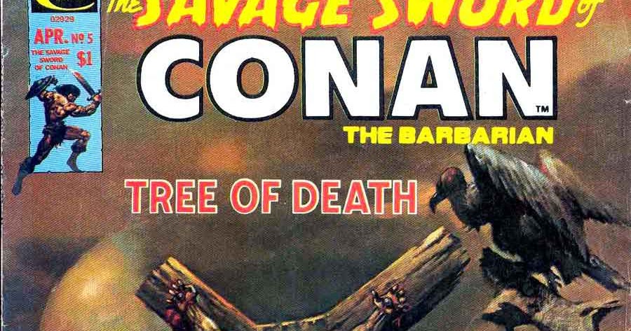 Savage Sword of Conan #5 - Jeff Jones art - Pencil Ink