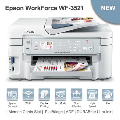 Epson WorkForce WF-3521 | Printer Multifungsi dengan fitur yang super ...