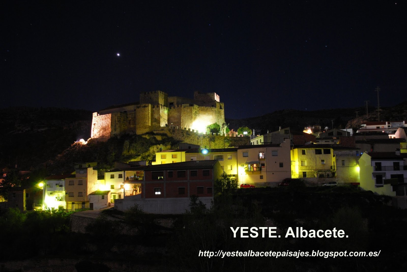 Yeste. Albacete. Paisajes: YESTE. Castillo