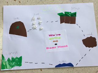 We're going on a Bear Hunt Story Map