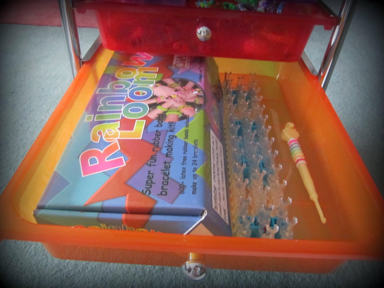 All things bright and beautiful: Loom Band Storage